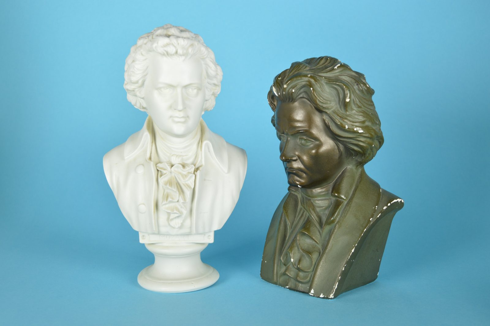 Ludwig von Beethoven buste van gips - Bodour