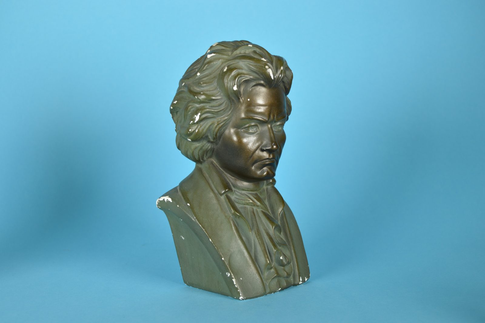 Ludwig von Beethoven buste van gips - Bodour