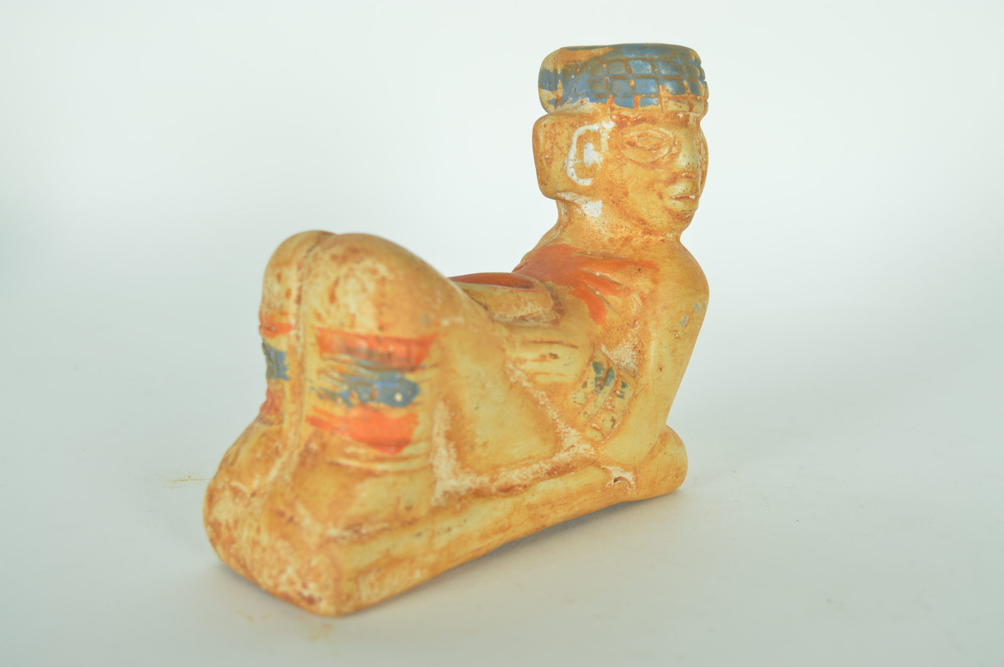 Chac Mool beeld Azteken Centraal-Mexico en Yucatán - Bodour